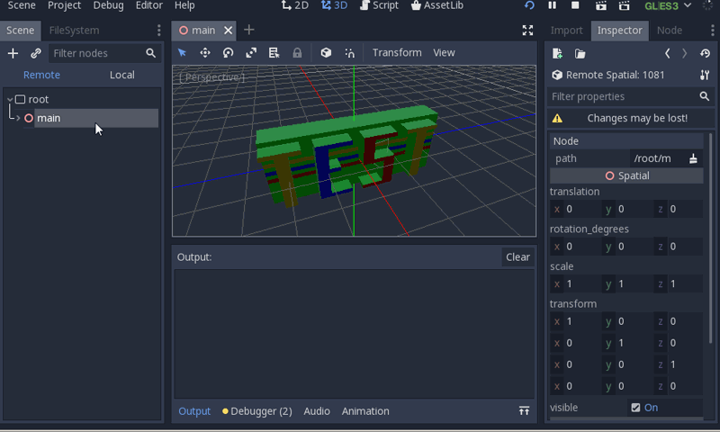 live editing of remote scene in inspector is impossible · Issue #21805 ...
