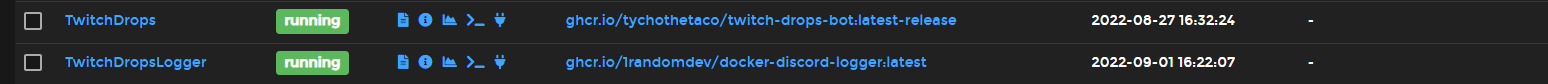 Bug Doesnt Output Container Logs Only Container States · Issue 1 · 1randomdevdocker Discord 8832