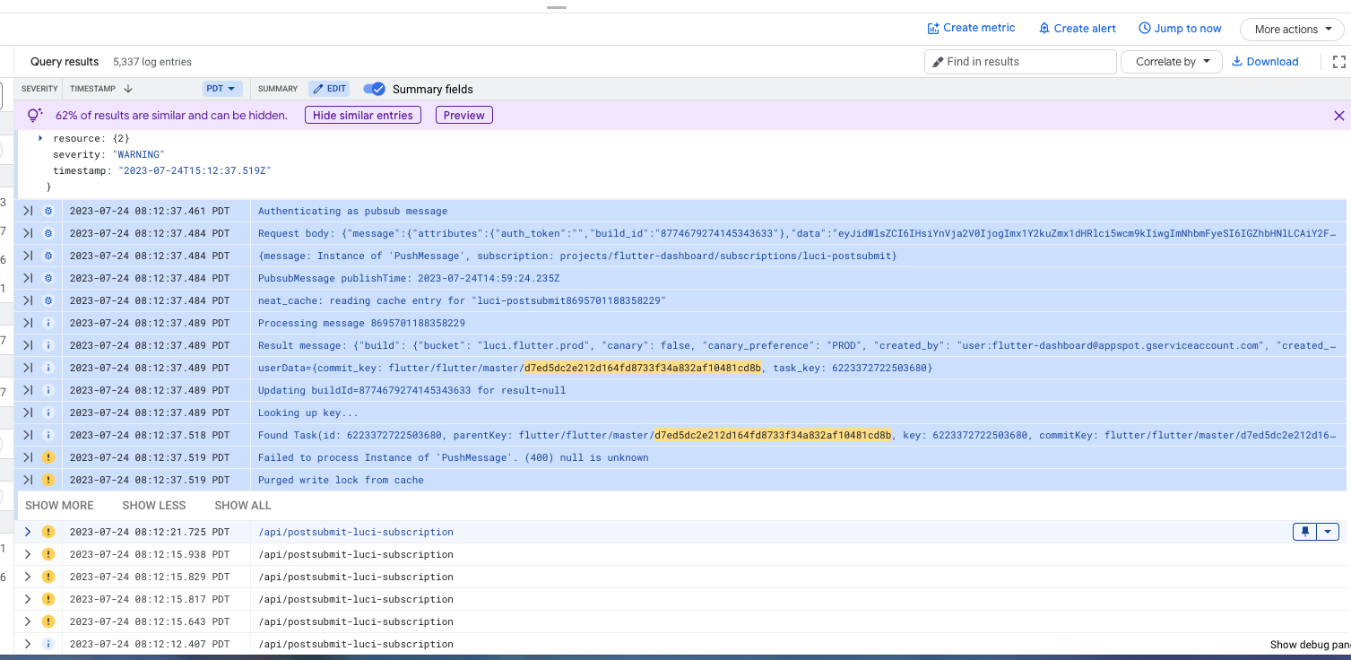 Several jobs not making progress or being scheduled? · Issue #131192 · flutter/flutter · GitHub