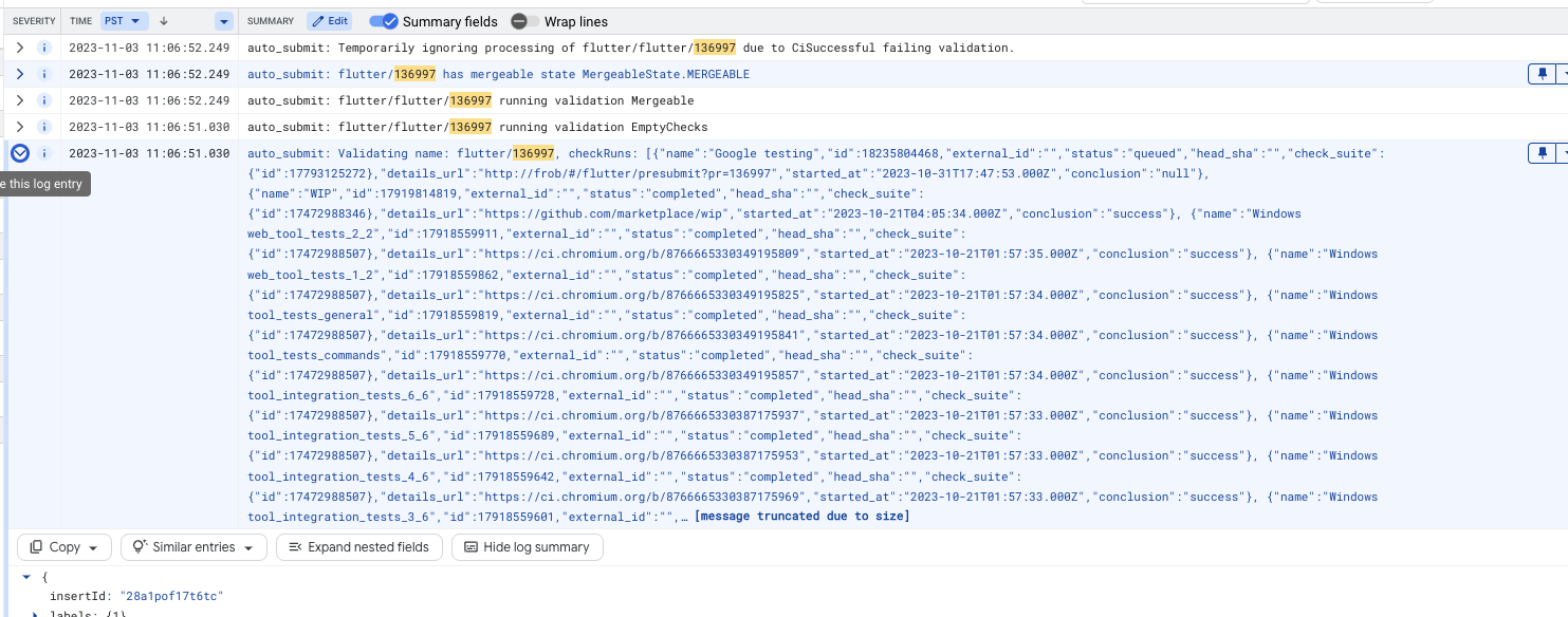 autosubmit bot does not merge PRs with "Google testing" skipped · Issue ...