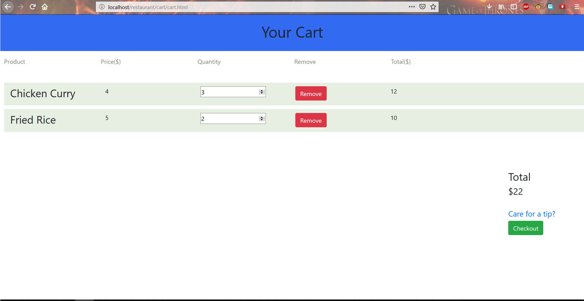 GitHub - pranabpradhan97/Restaurant: A responsive restaurant website ...