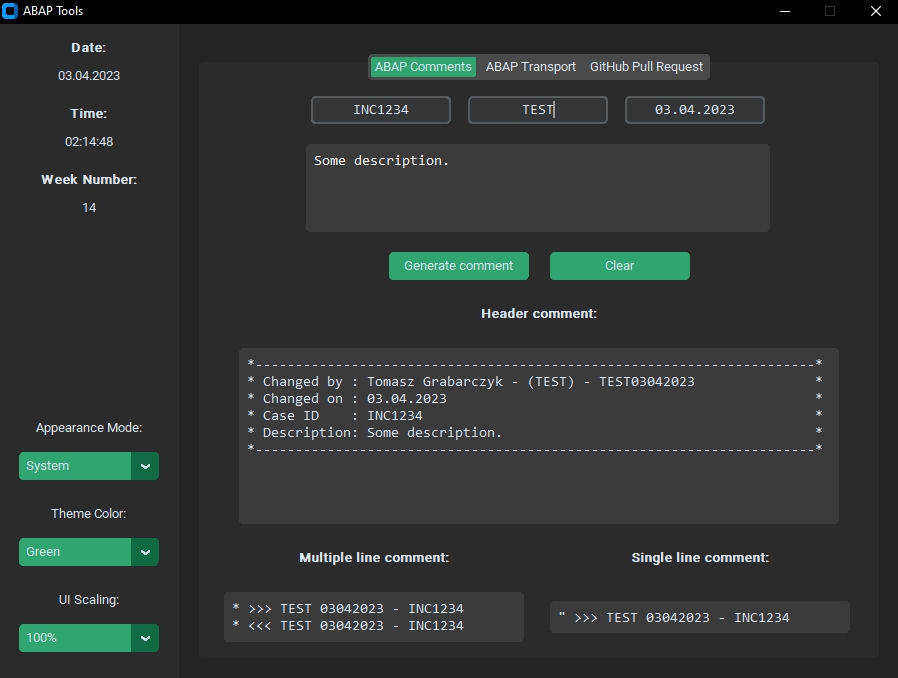 GitHub - tomasz-grabarczyk/ABAP-Tools