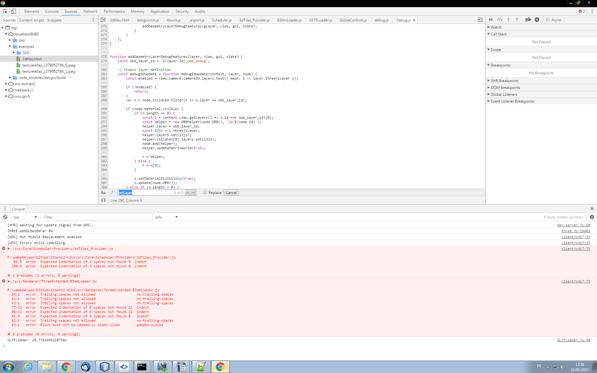 3d model is not shown in 3d-tiles · Issue #335 · iTowns/itowns · GitHub