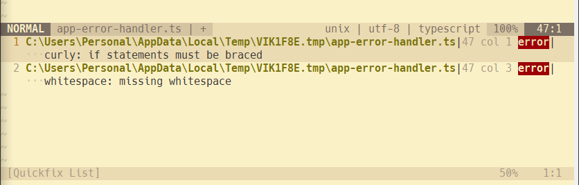 Tslint Errors Point To Temp Files · Issue 1210 · Dense Analysis Ale · Github