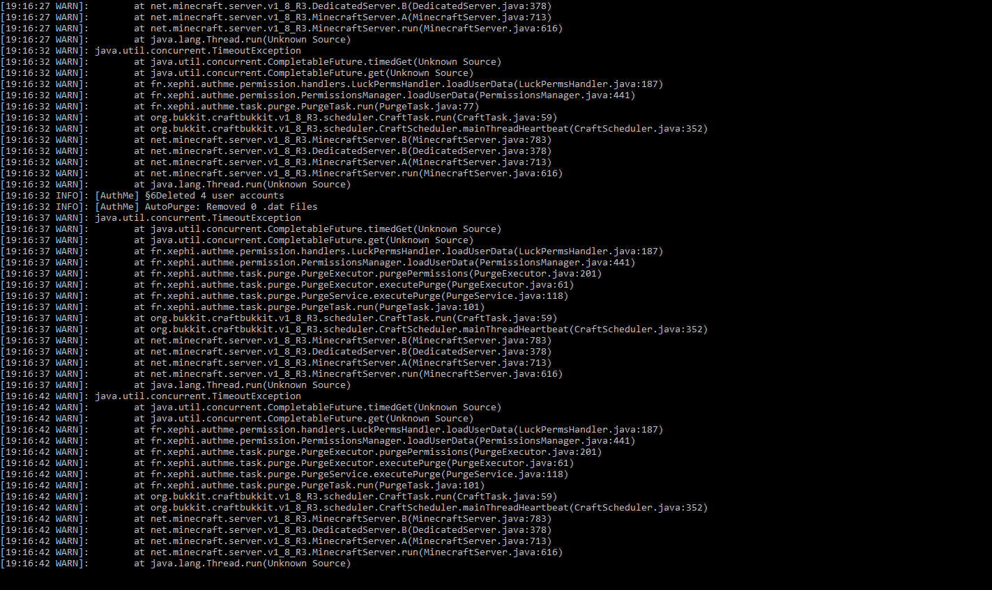 Permission 'authme.bypasspurge' does not work with LuckPerms · Issue #1498 · AuthMe ...