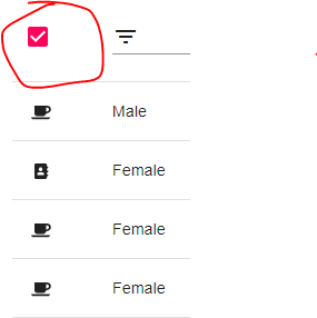 Override checkbox icon filter / add row · Issue #1169 · mbrn/material-table · GitHub
