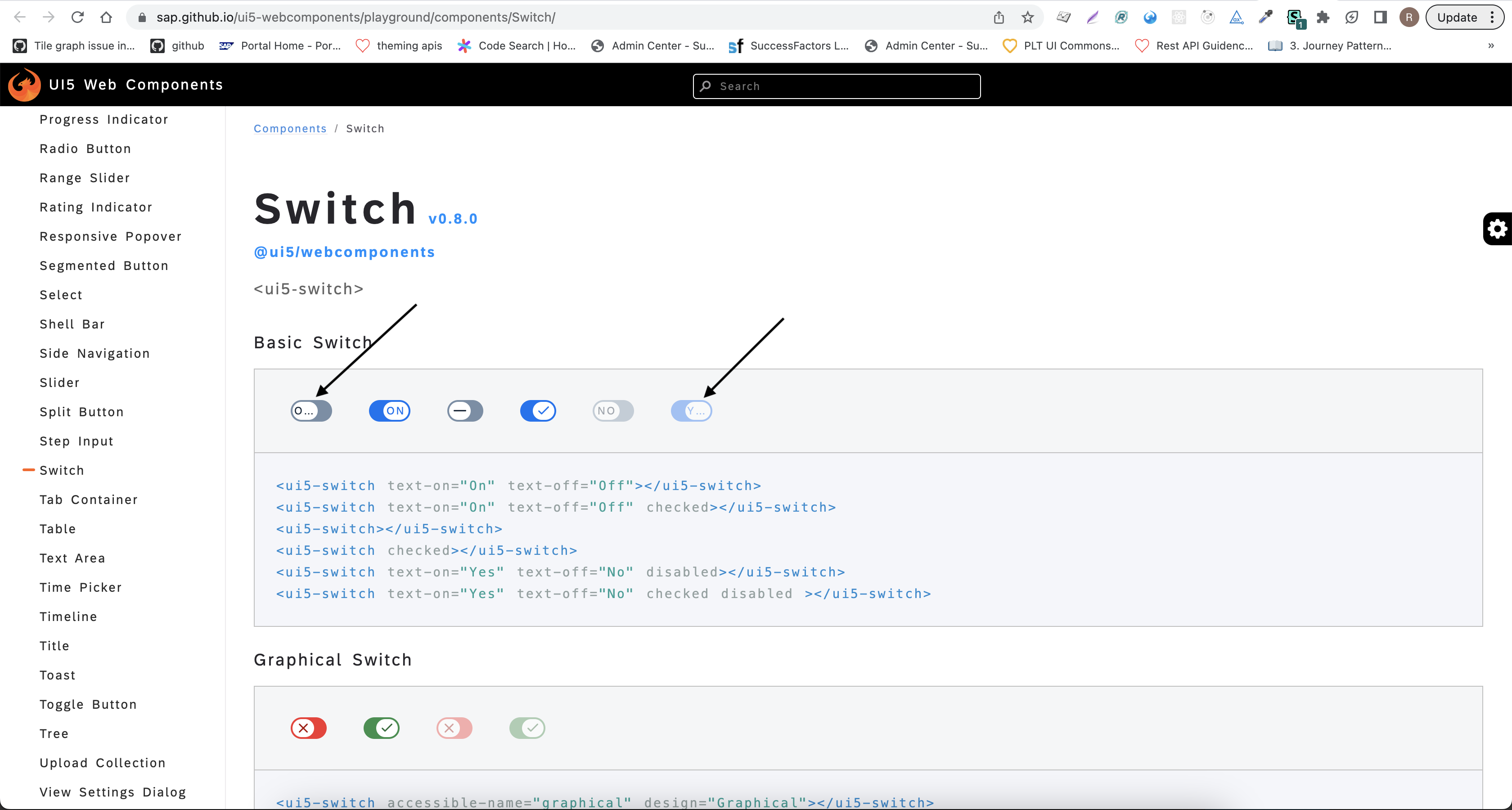 [sap][switch] When Text Spacing Setting Is Applied Toggle Switch Text Off Is Not Visible