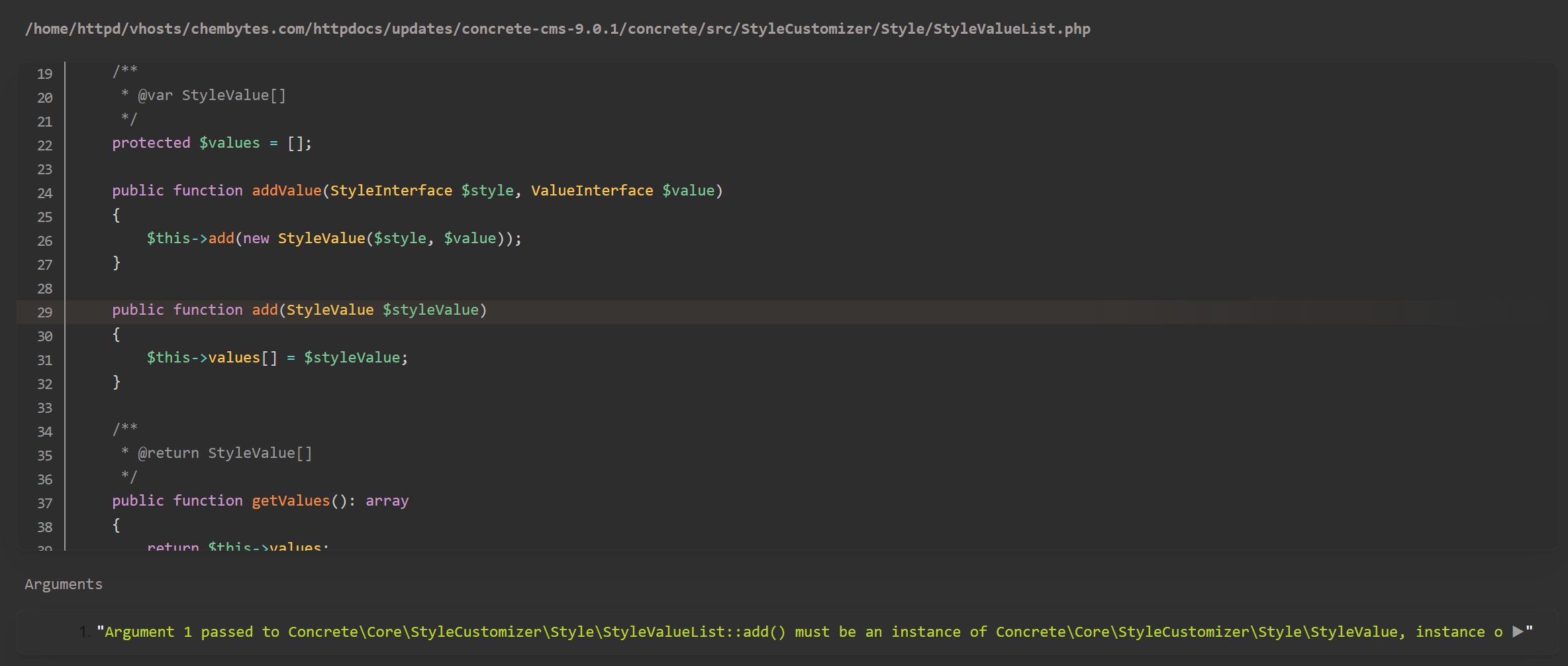 [V.9.0.1] Upgrade · Issue #10135 · concretecms/concretecms · GitHub
