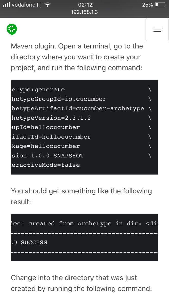 Make blocks of code more responsive · Issue #185 · cucumber/docs · GitHub