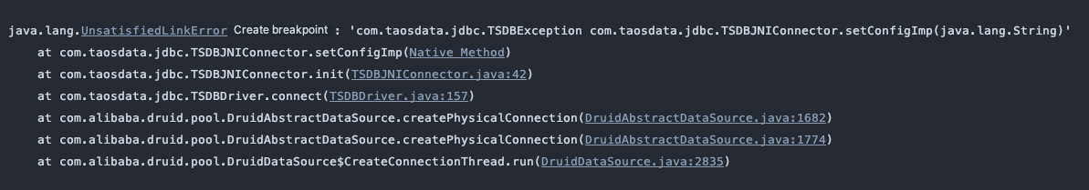 failed to connect tdengine by jdbc 3.0.2 driver on Mac · Issue #18164 · taosdata/TDengine · GitHub