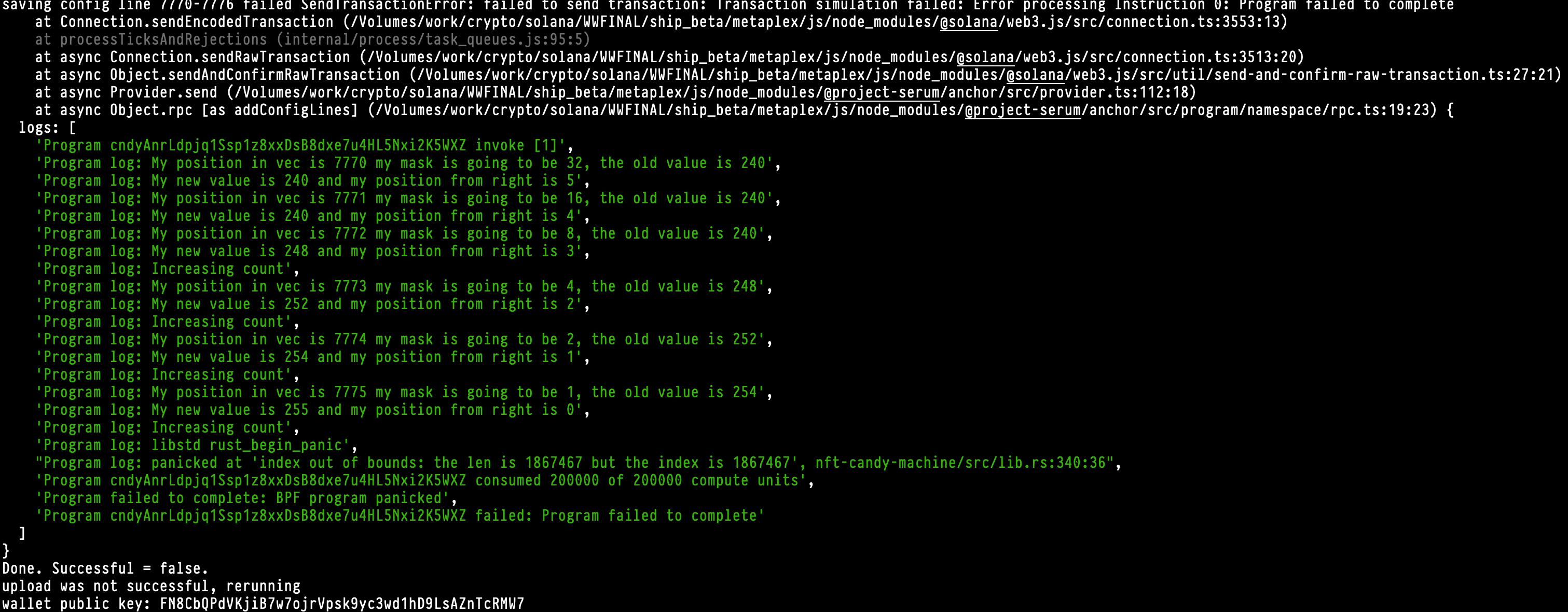 Got Stuck on cli uploading with arwave. consumed 200000 of 200000 compute units · Issue #789 ...