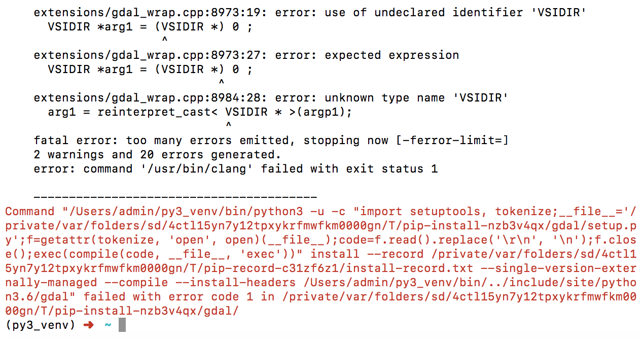 could not import gdal on jupyter notebook (mac os sierra 10.12.6 ...