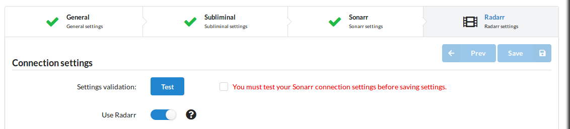 Wrong message during setup wizard · Issue #324 · morpheus65535/bazarr · GitHub