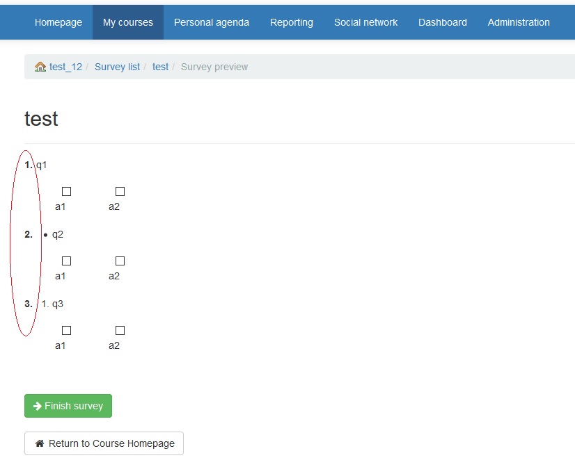 Survey displays question numbers · Issue #2861 · chamilo/chamilo-lms · GitHub