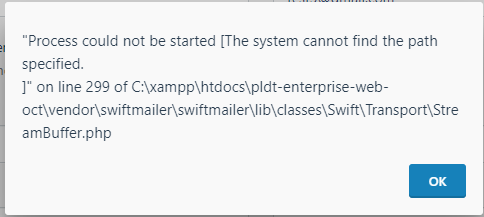 Process could not be started [The system cannot find the path specified] · Issue #3499 ...