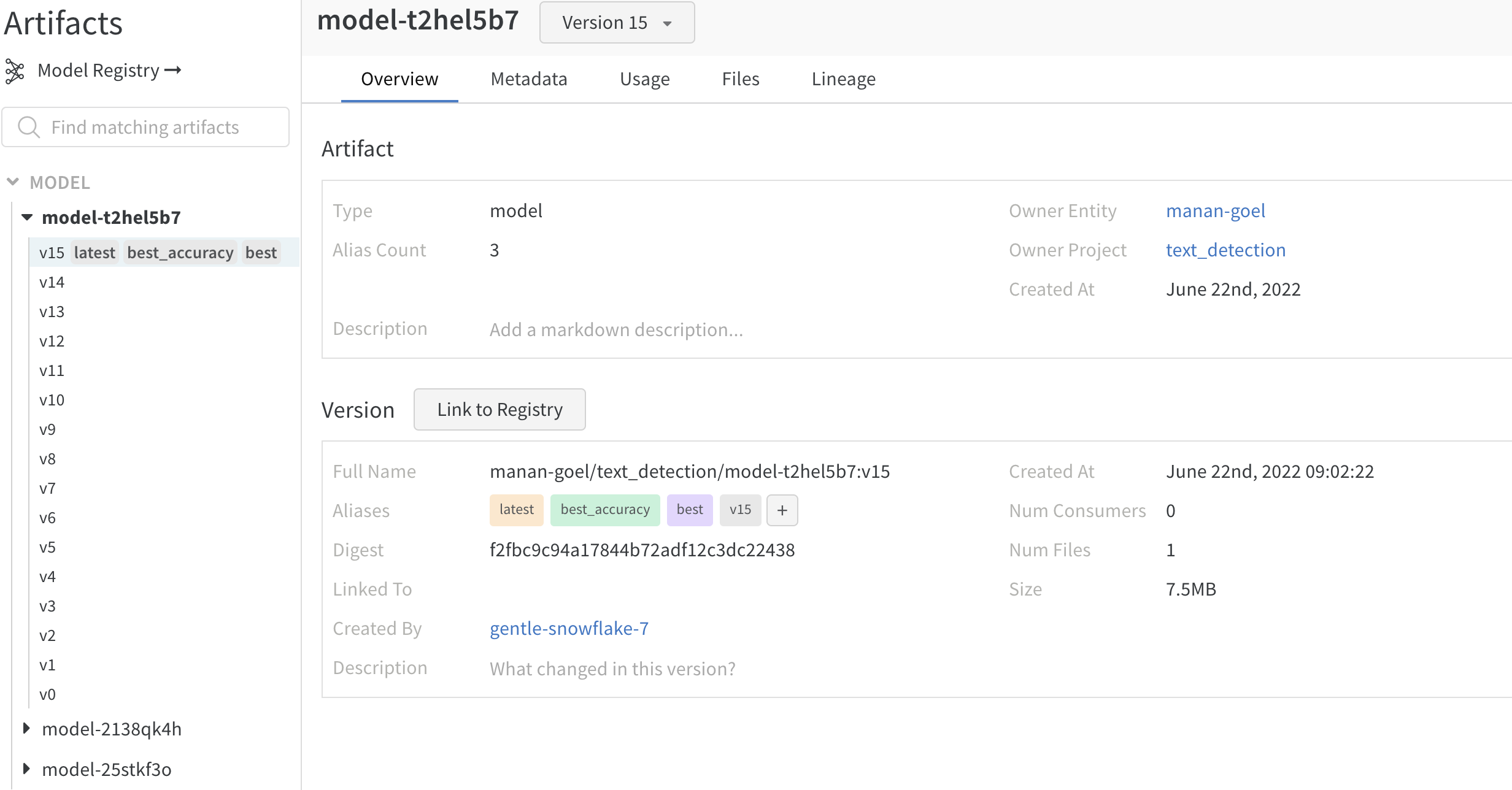 Weights & Biases Callback for supporting logging to Weights & Biases ...