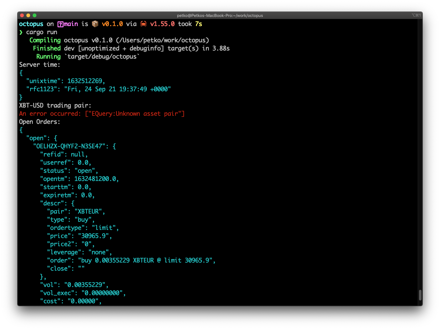 GitHub - pete-eiger/octopus: Octopus is a Kraken API client ...