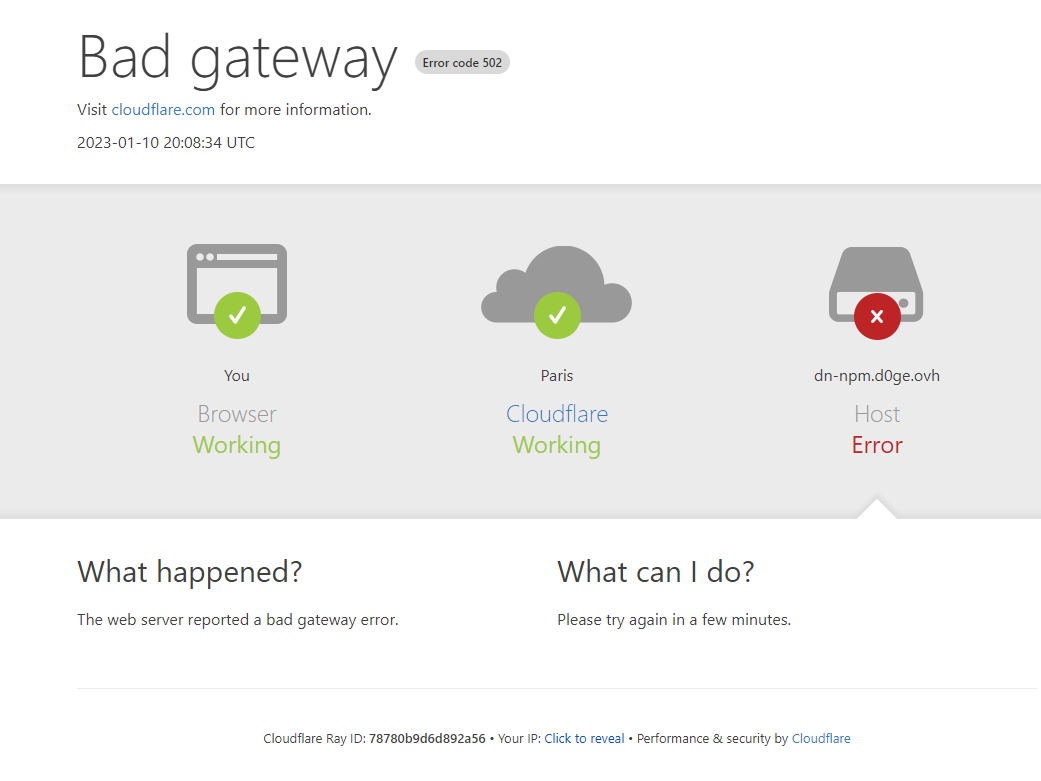 No Relevant User Found · Issue 2533 · Nginxproxymanagernginx Proxy
