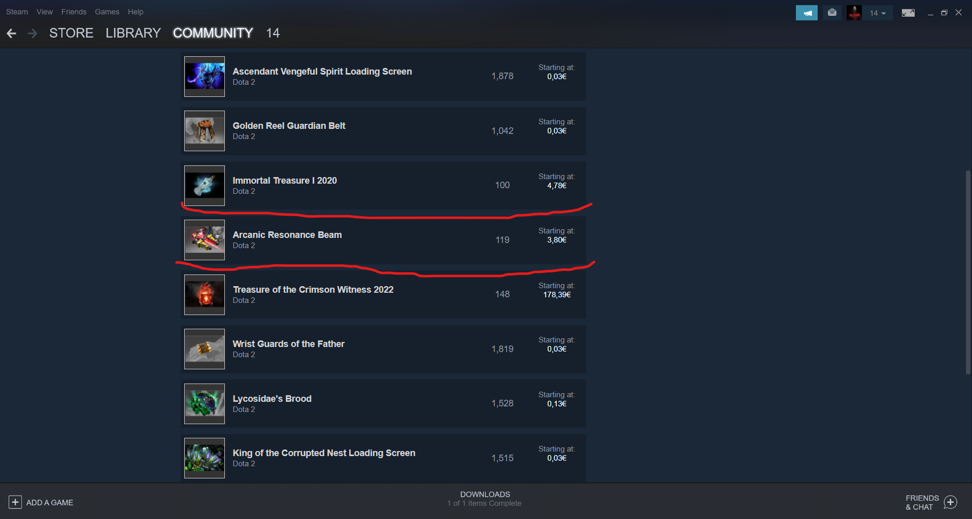 Immortals from Battle Pass 2020 are still not marketable or tradelbe · Issue #5153 ...