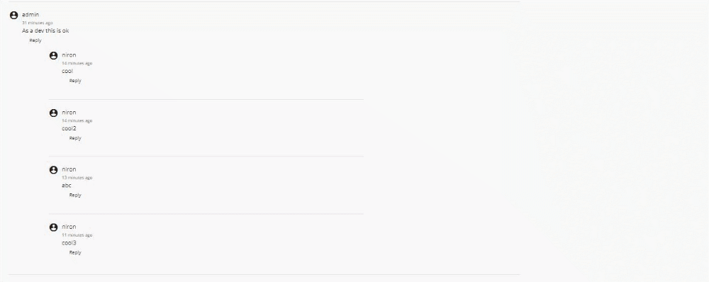 Reply button is not working under nested comments · Issue #10302 · wso2 ...