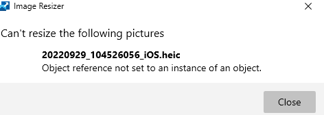 Image Resizer Crashes when trying to resize HEIC images · Issue #20949 · microsoft/PowerToys ...