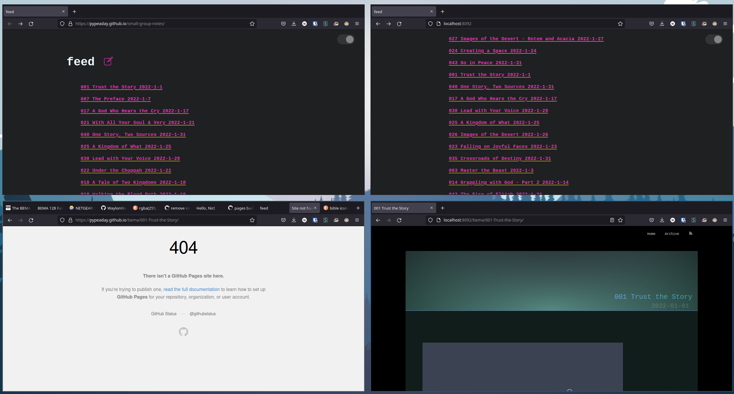 Markata site broken in GH Pages · Issue #57 · WaylonWalker/markata · GitHub