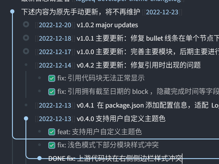 Block Fold Button On Mobile · Issue 90 · Pengx17 Logseq Dev Theme · Github