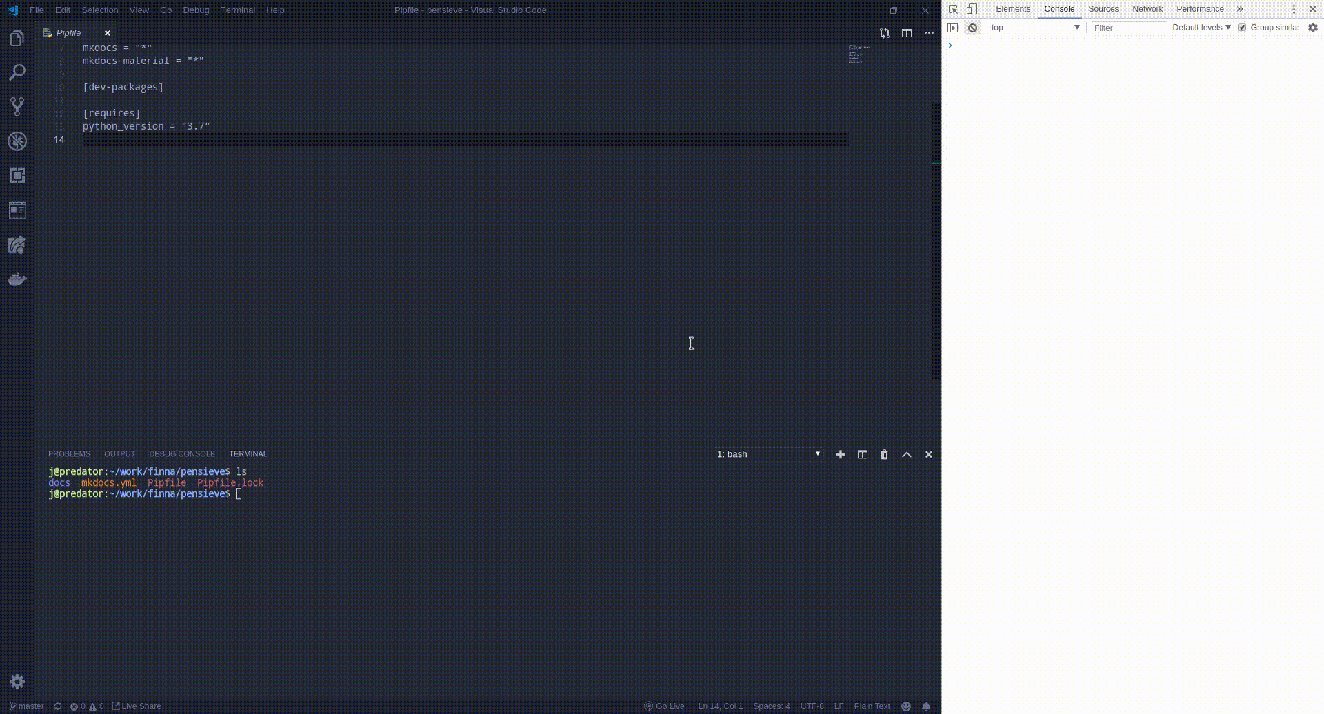 Split terminal doesn't work · Issue #69583 · microsoft/vscode · GitHub