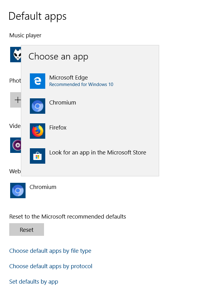 default application links are openend in new window with new profile · Issue #2 · henrypp ...