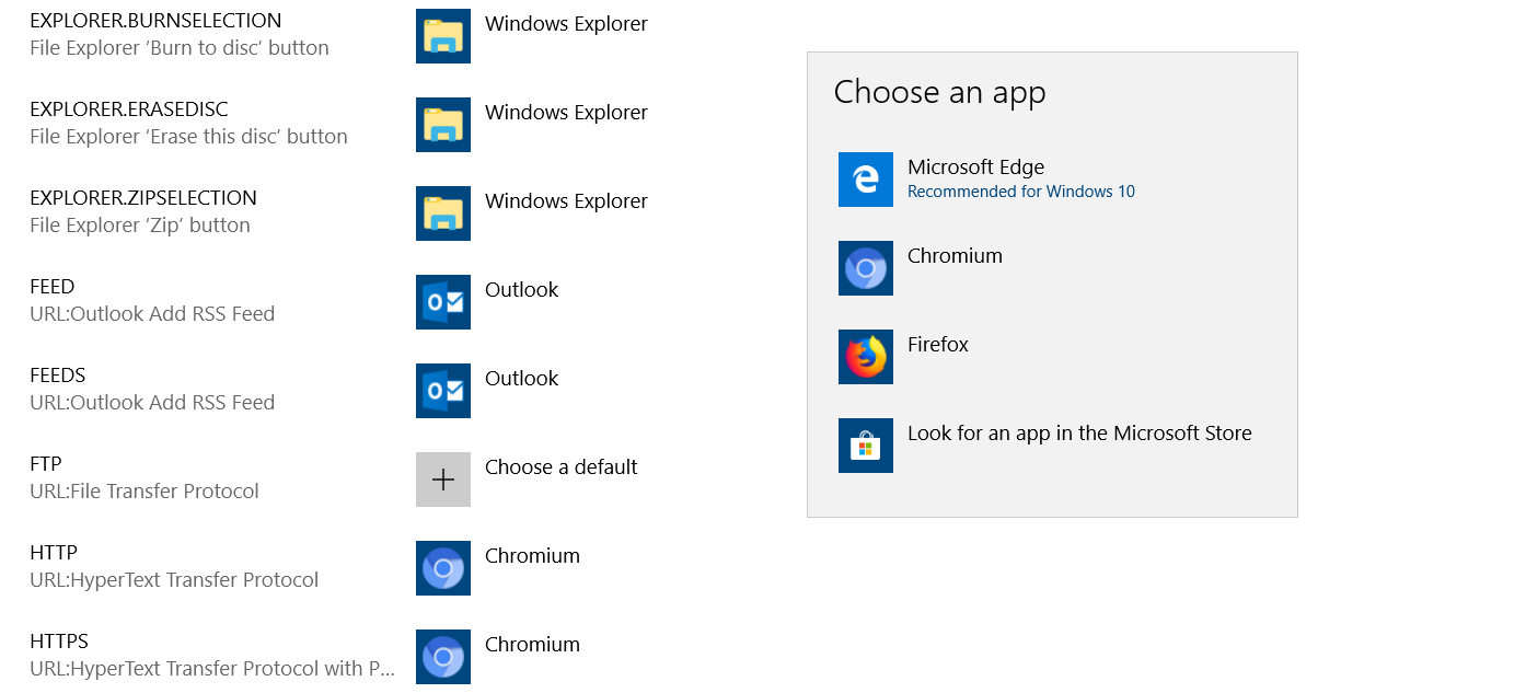 default application links are openend in new window with new profile · Issue #2 · henrypp ...