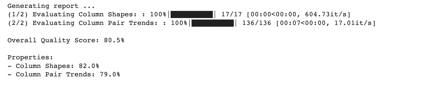 Don't modify the rounding in the quality report · Issue #401 · sdv-dev/SDMetrics · GitHub