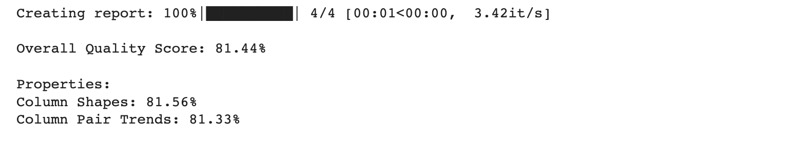 Don't modify the rounding in the quality report · Issue #401 · sdv-dev/SDMetrics · GitHub