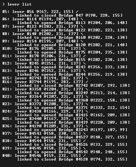 `lever` script: incorrect help text and select-by-id issue · Issue #2624 · DFHack/dfhack · GitHub