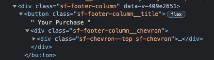 [BUG] SfFooterColumn invalid html issues · Issue #2102 · vuestorefront/storefront-ui · GitHub