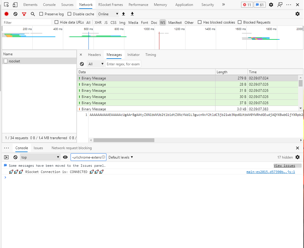 Hide Authentication Metadata · Issue #3 · rsocket/rsocket-chrome-devtools · GitHub