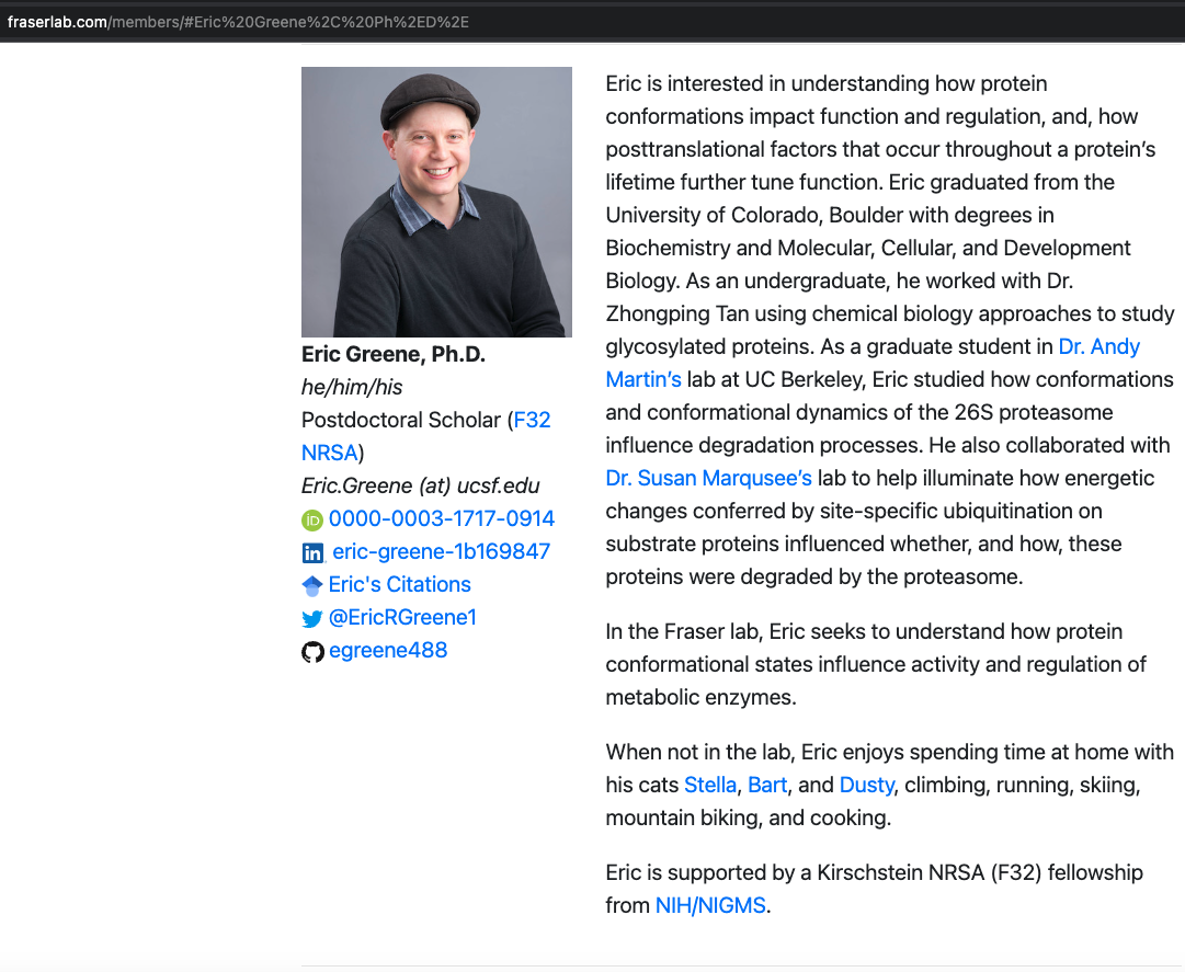 Name hyperlinks don't work if person has PhD in title · Issue #58 · fraser-lab/fraser-lab.github ...