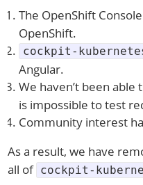 Numbers of ordered lists are clipped · Issue #209 · cockpit-project/cockpit-project.github.io ...