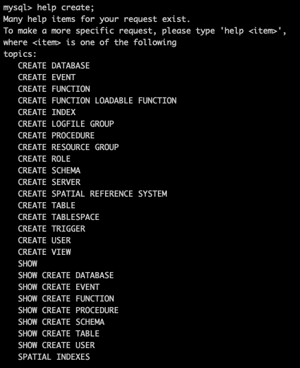 [Feature] Support MySQL help command in OceanBase · Issue #1006 ...