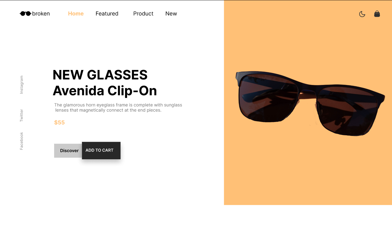 GitHub - aristoon1/Glasses-OnlyHTML