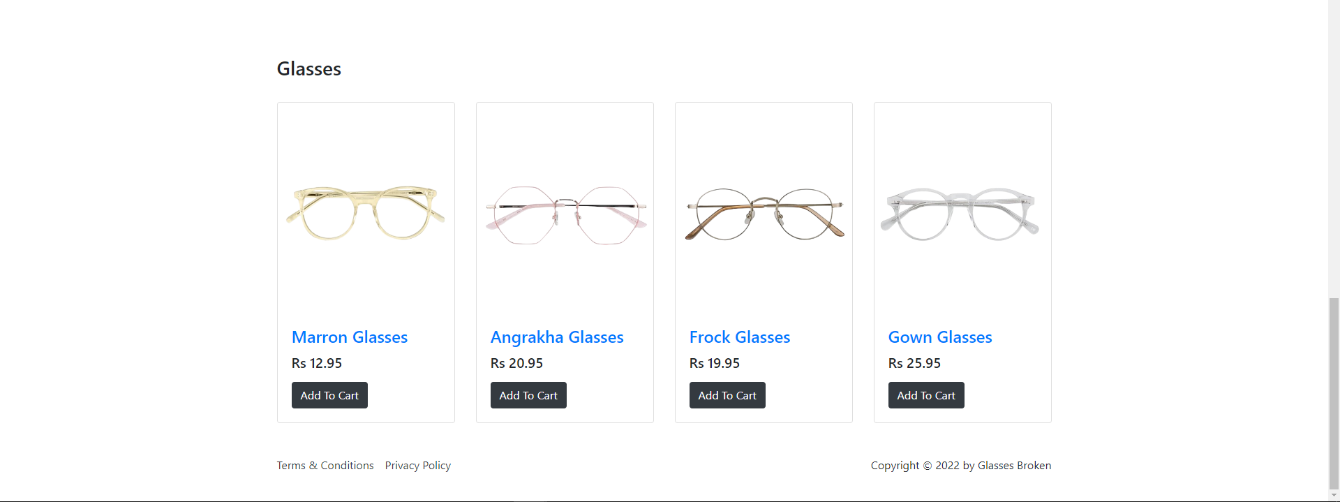 GitHub - aristoon1/Glasses-ecommerce