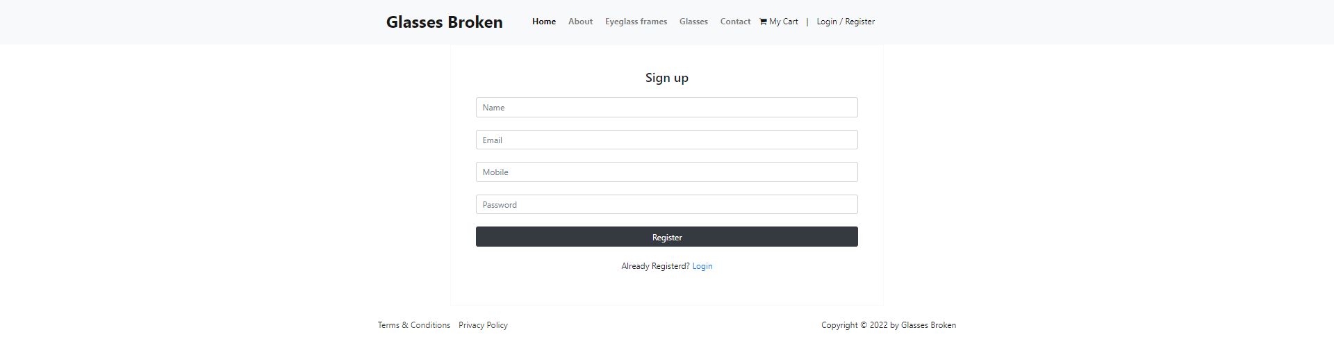 GitHub - aristoon1/Glasses-ecommerce