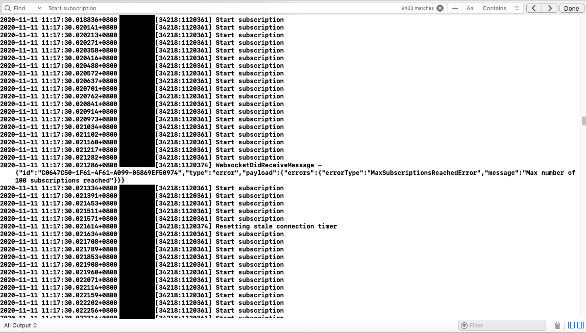 Authapidatastore 100 Subscriptions Reached On Initial Login · Issue 886 · Aws Amplify