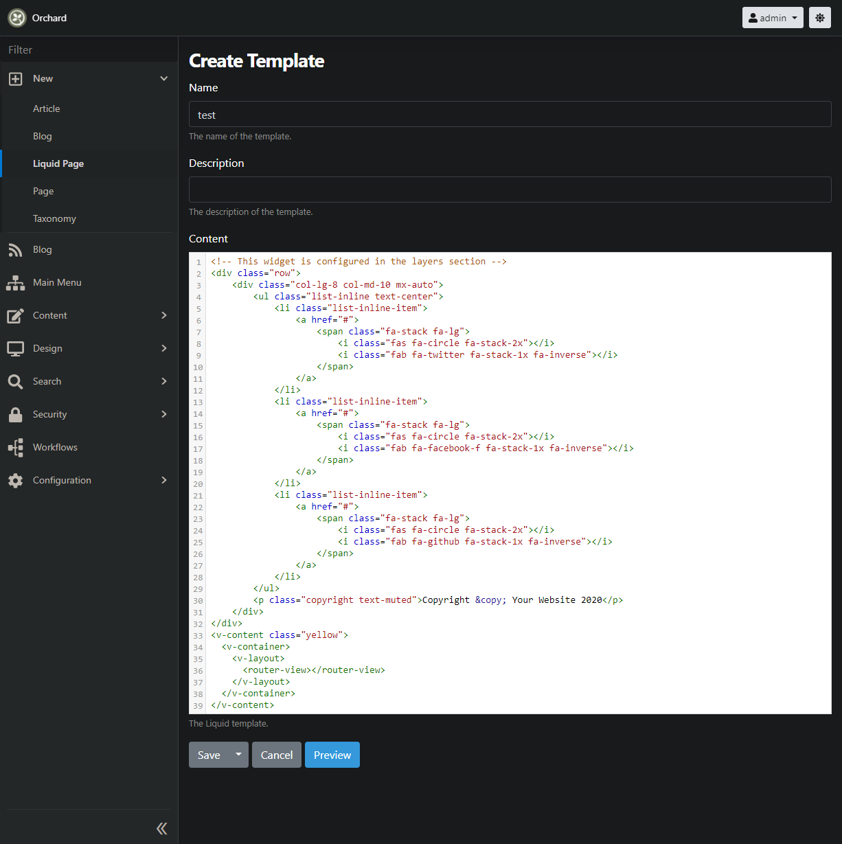 Codemirror Double Scrollbar Issue · Issue 7816 · Orchardcms Orchardcore · Github