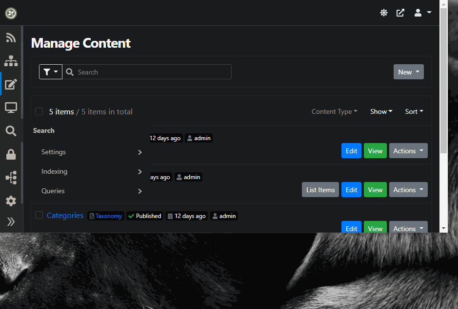 Admin Menu : visual glitch when compacted and scrollable · Issue #9539 · OrchardCMS/OrchardCore ...