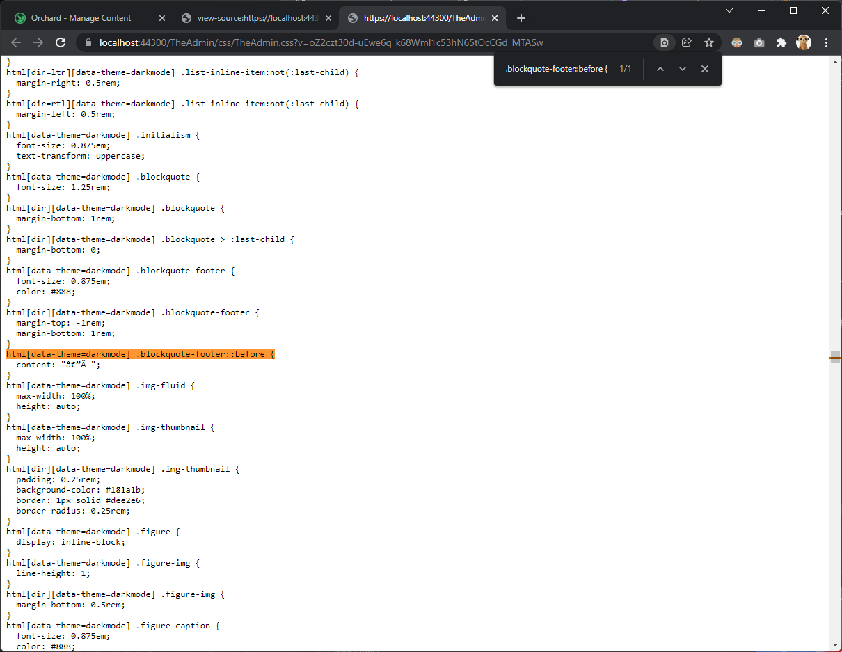 Intermittent encoding issue · Issue #10597 · OrchardCMS/OrchardCore · GitHub