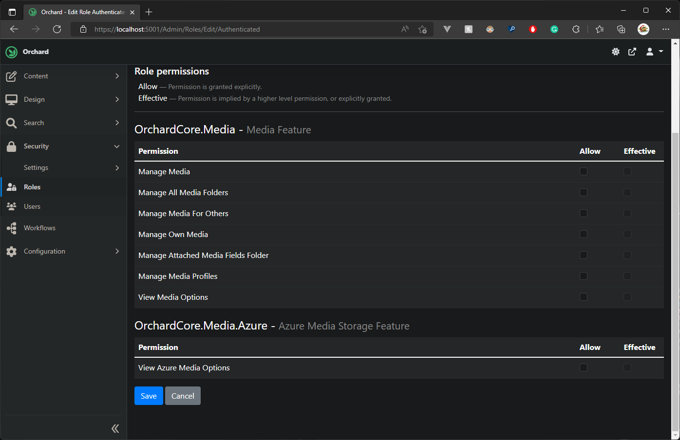 Display the feature name instead of the id when listing the permission in admin · Issue #11922 ...