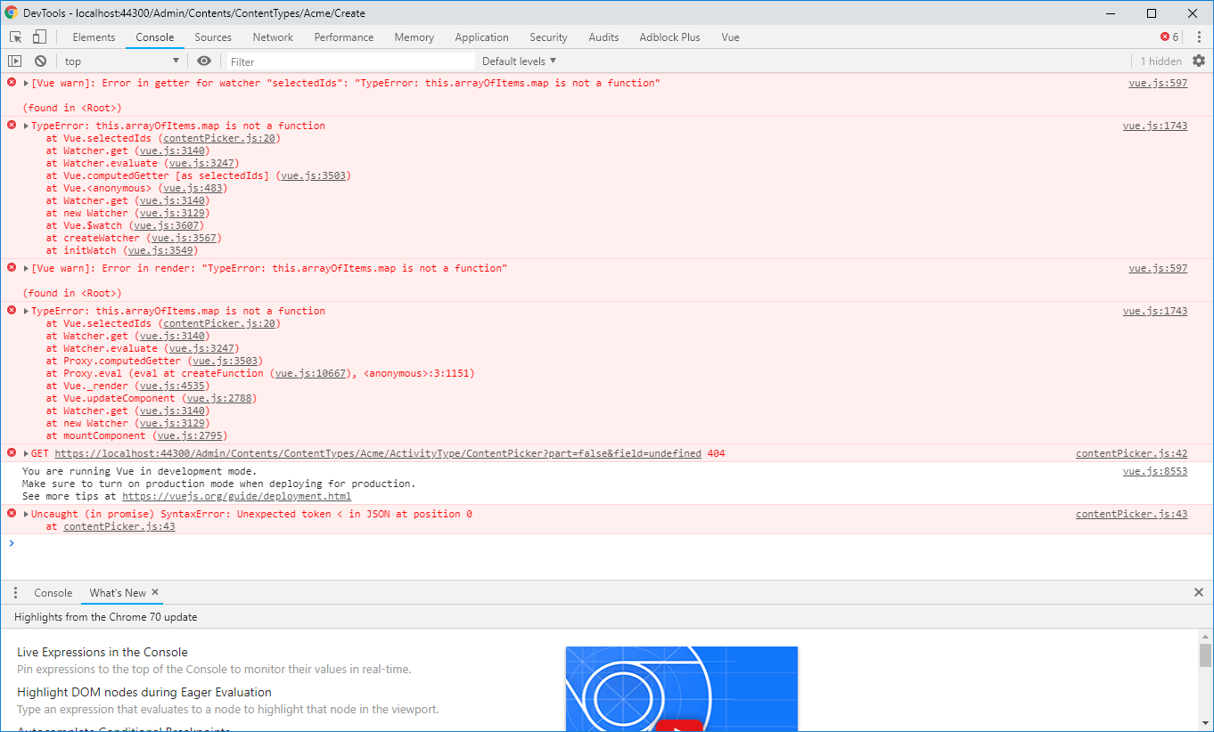 Content Picker Broken · Issue 2776 · Orchardcmsorchardcore · Github