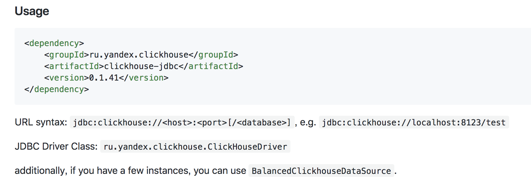 能不能支持下clickhouse · Issue #2439 · alibaba/druid · GitHub