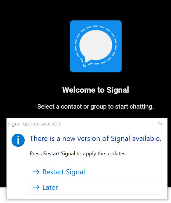 Fails Optimizing messages, Win10 Desktop client · Issue #2628 · signalapp/Signal-Desktop · GitHub