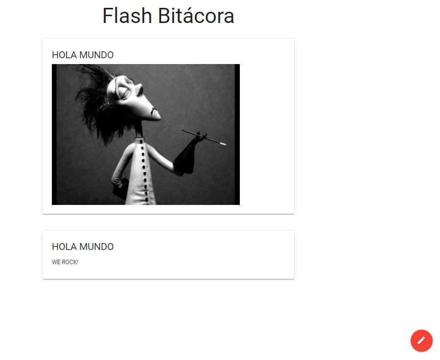 GitHub - milagrospalma/flash-bitacora